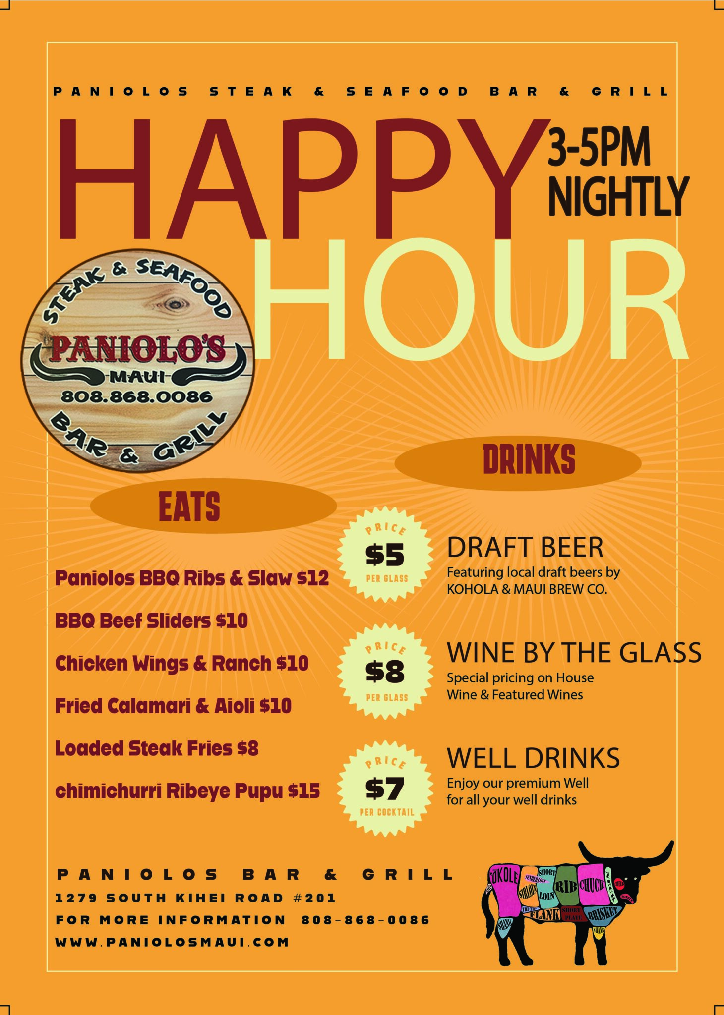 Home - Paniolos Steak & Seafood Bar & Grill